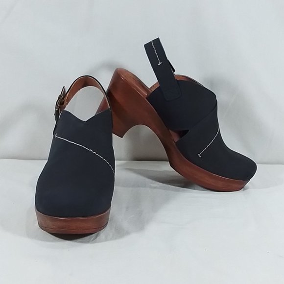 b.o.c. | Shoes | Boc Womens Cecila Platform Clog Navy Block Heel Size ...